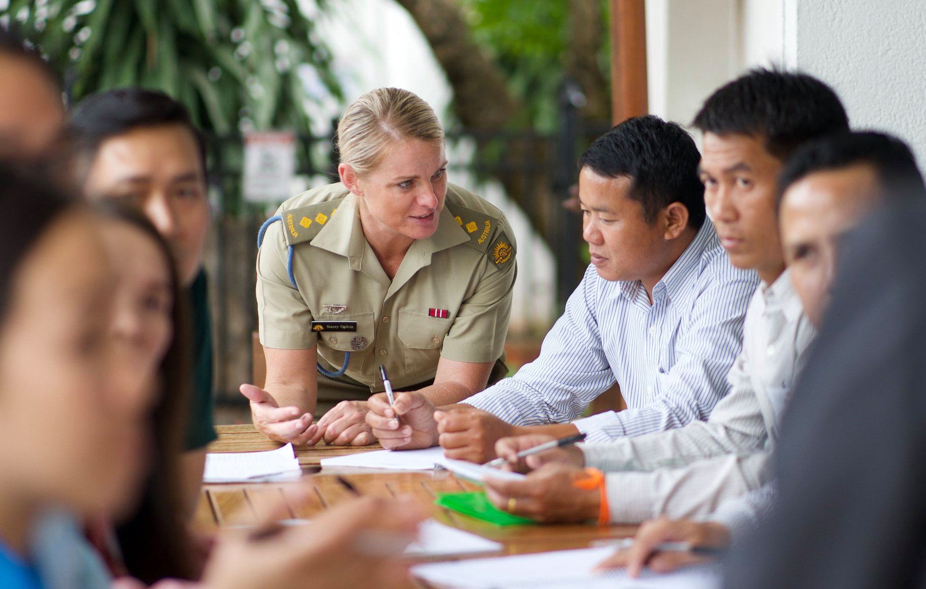 Team Meeting | Defence International Training Centre