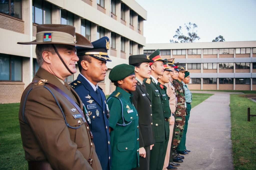 Our history line of personnel | Defence International Training Centre